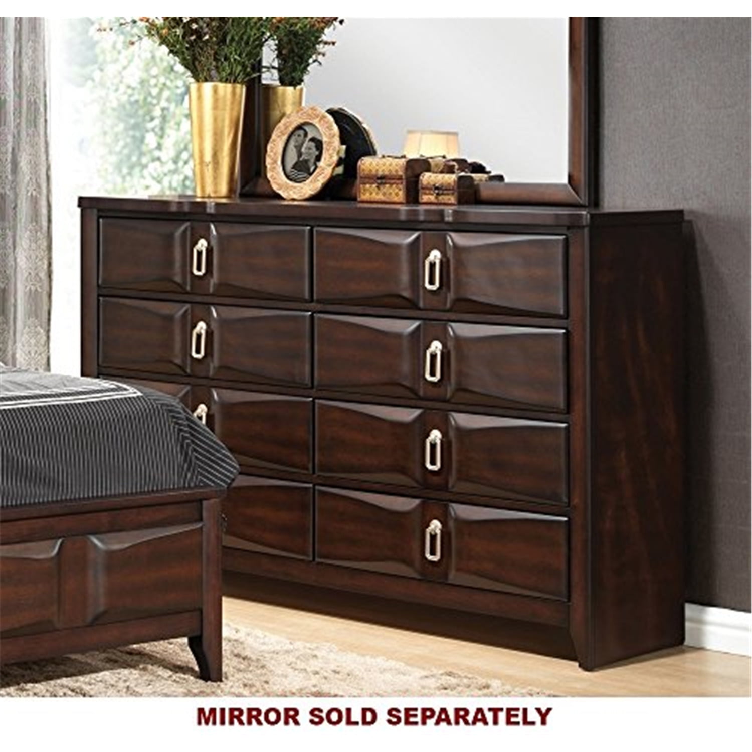 ACME Lancaster Dresser in Espresso - Walmart.com
