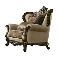 ACME Vendome Chair in Cherry PU - Walmart.com