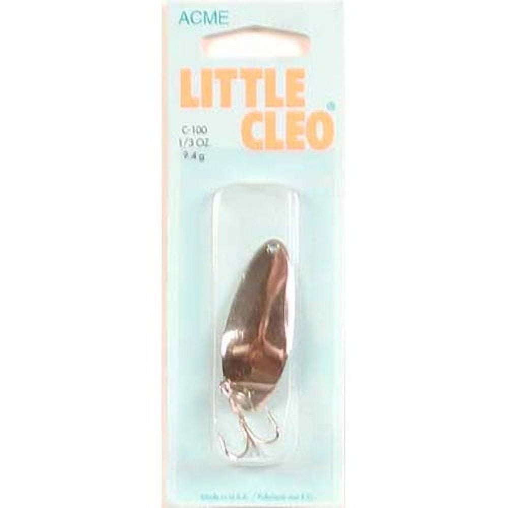 ACME Little Cleo Fishing Lure Spoon 1/3 oz. Nickel - Walmart.com