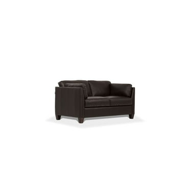 ACME Pyroden Loveseat in Black and Chrome - Walmart.com