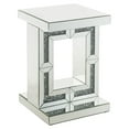 Acme Noralie Square Accent Table in Mirrored - Walmart.com
