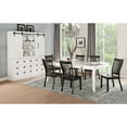 ACME Renske 6 Storage Drawers Dining Table in Antique White - Walmart.com