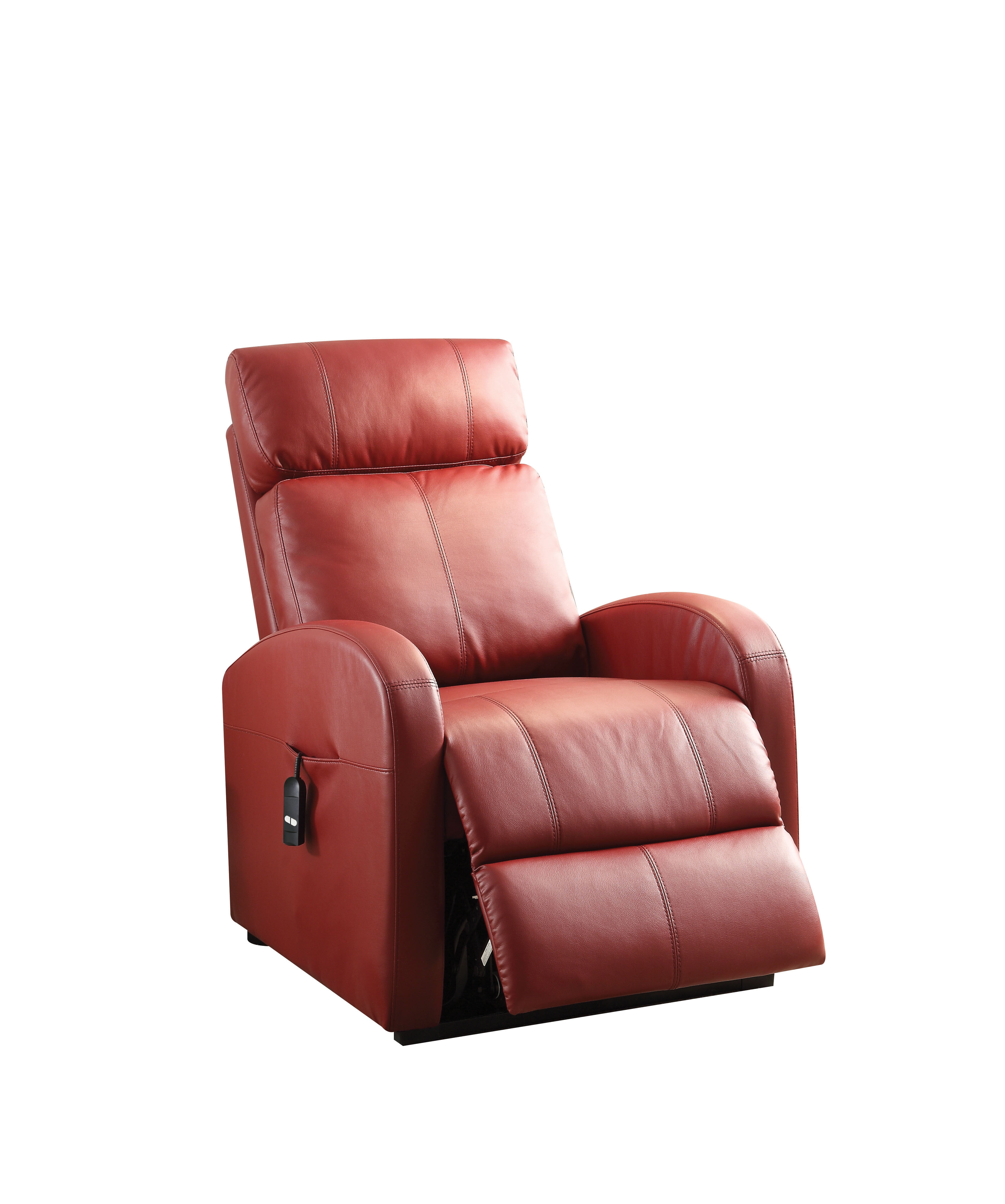 ACME Ricardo Electric Power Lift Recliner Chair in Red for Home ...
