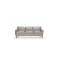 ACME Tacoma Leather Sofa in Beige - Walmart.com