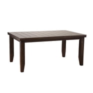 ACME Ragenardus Wooden Extendable Pedestal Dining Table in Antique ...