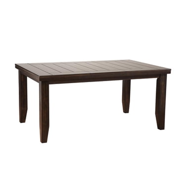 ACME Ragenardus Wooden Extendable Pedestal Dining Table in Antique ...