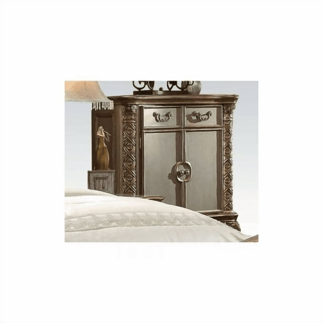 ACME Vendome Chest, Gold Patina & Bone - Walmart Business Supplies