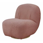 ACME Zunyas Accent Chair with Swivel in Pink Velvet - Walmart.com