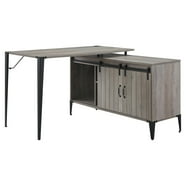 ACME Eleazar Music Recording Studio Desk in Natural Oak - Walmart.com