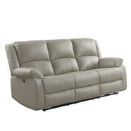 ACME Pyroden Sofa in Black Velvet & Chrome Finish - Walmart.com