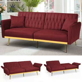 Red Velvet Sofas for Home Living Comfortable and Stylish Designs