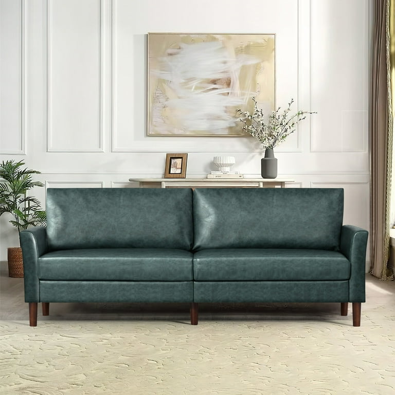 Faux leather 2 seater sofa store