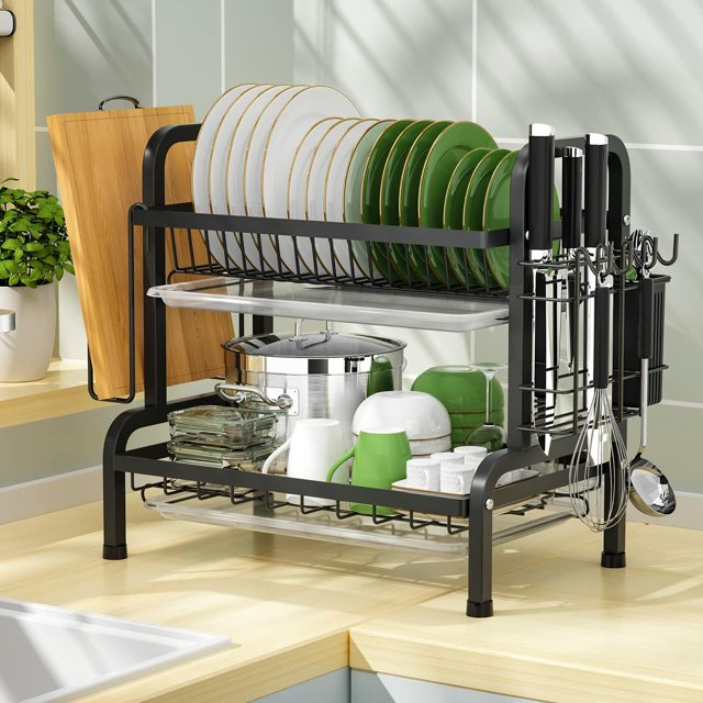 ACMETOP Dish Drying Rack - Stainless Steel Dish Rack for Kitchen ...