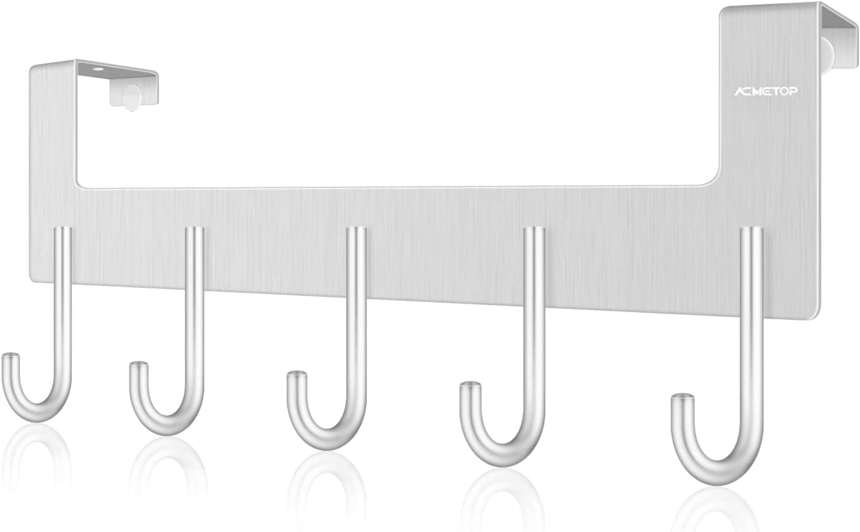 Over Door Home Rack Hook Organizer Bathroom Kitchen Coat Towel Hanger ...