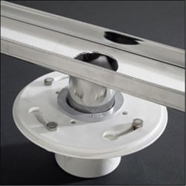 ACO ShowerDrain PVC Drain Flange Coupling - Walmart.com