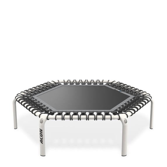 ACON Fit 55in Hexagon Rebounder White Fitness Trampoline - Walmart.com