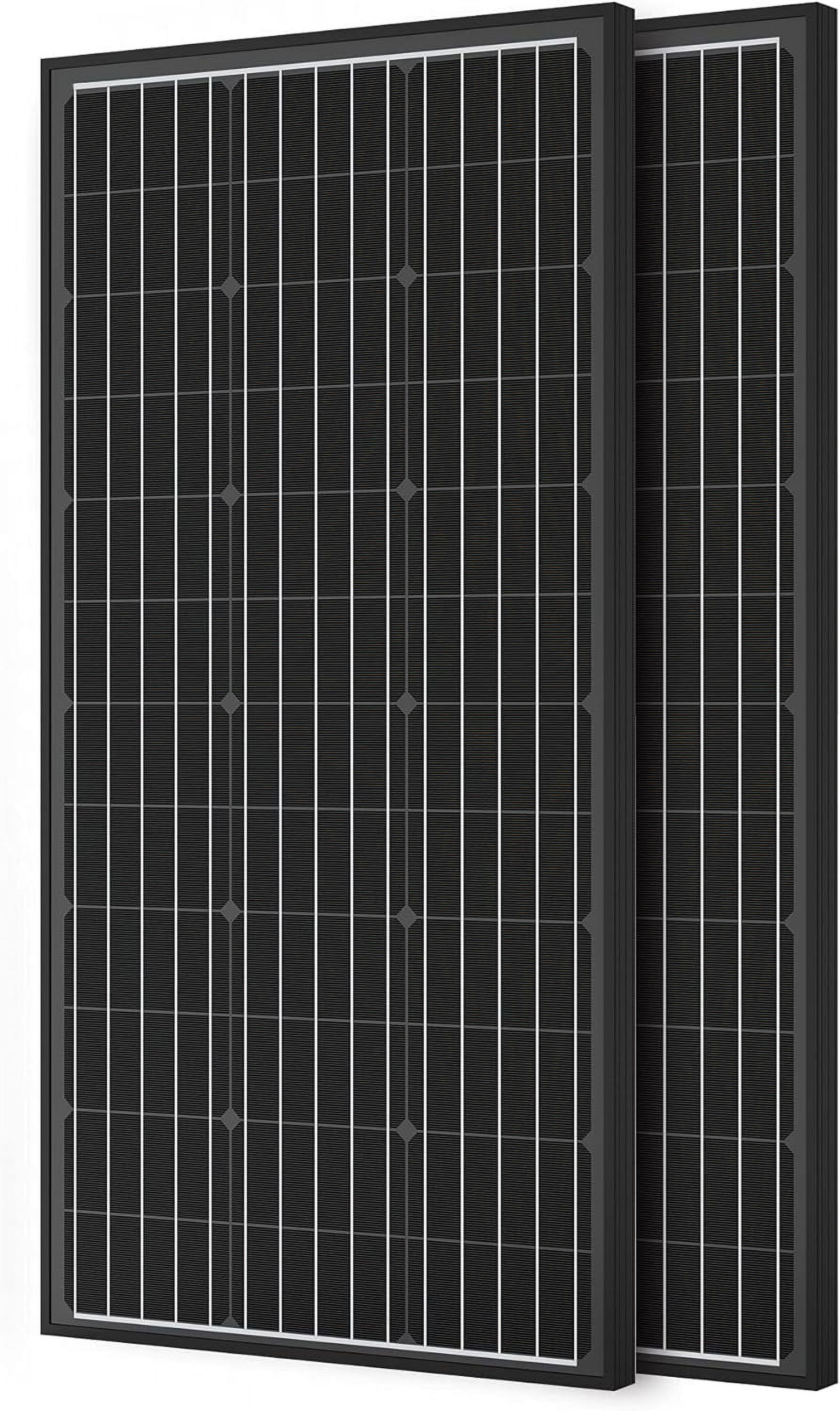 ACOPOWER 2x100 Watts Monocrystalline Photovoltaic PV Solar Panel Module ...
