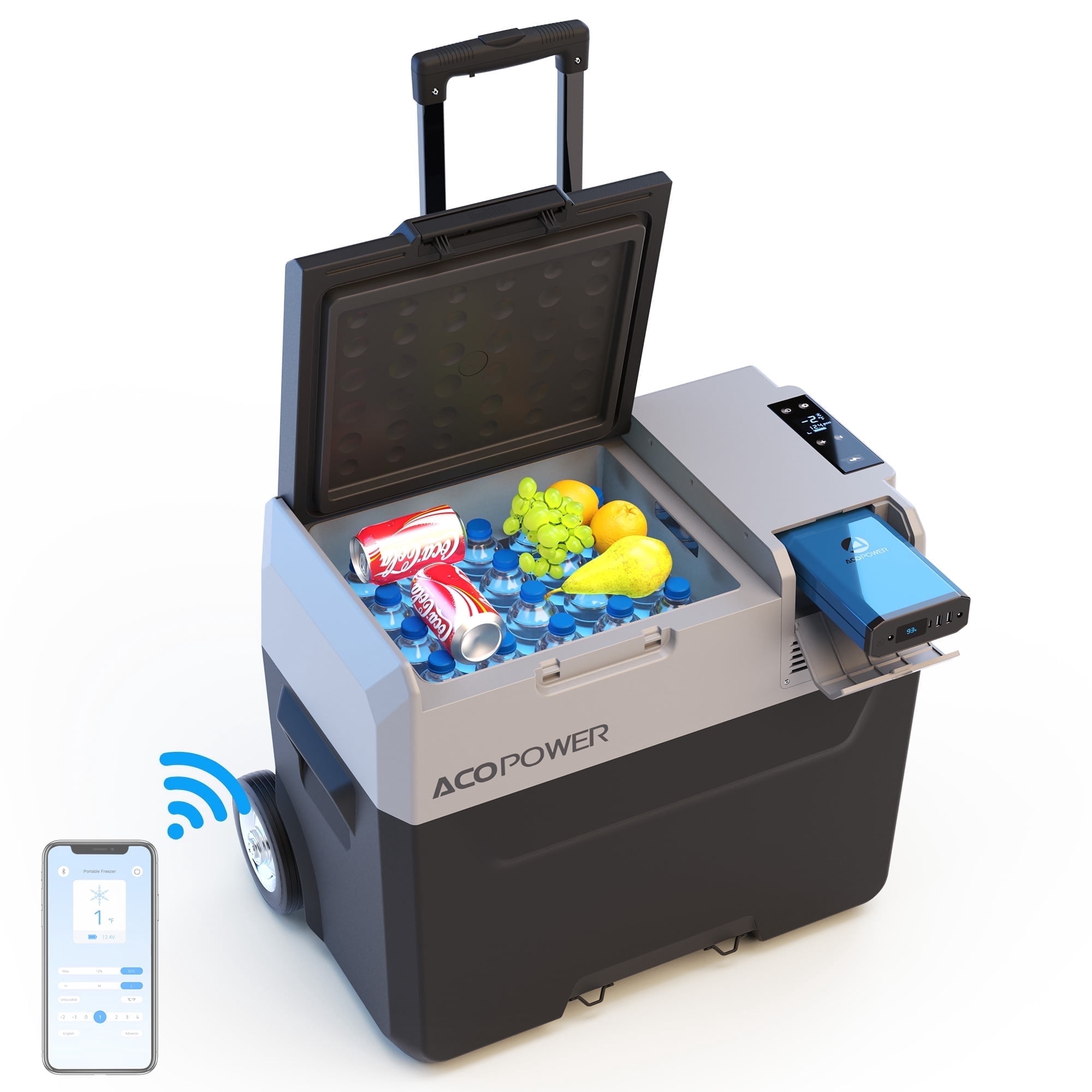 Chery Industrial 42Qt Portable Refrigerator Car Freezer with Battery ...