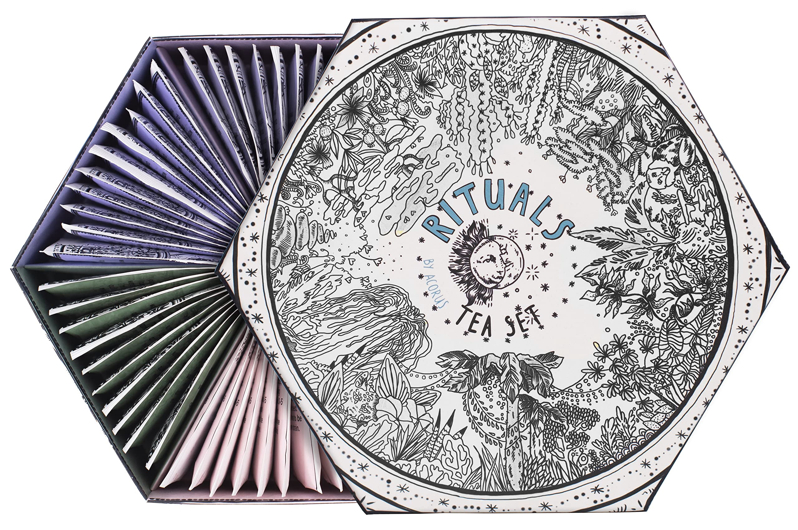 ACORUS Rituals Tea Set DEF29 - Natural Fruit and Herbal Variety Pack ...