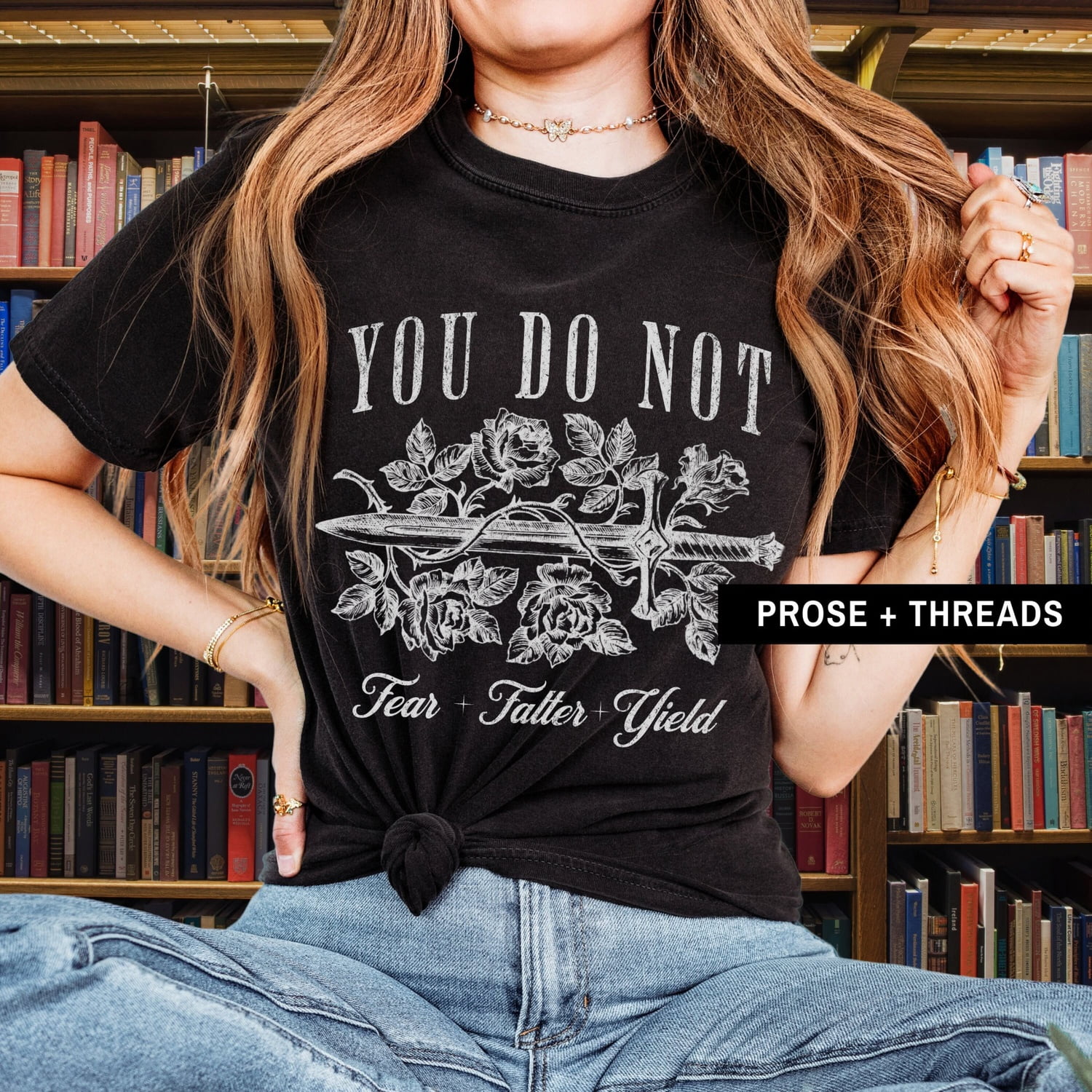 ACOTAR S1Hirt ACOTAR Merch You Do Not Yield RH1and Feyre SJM Merch ...