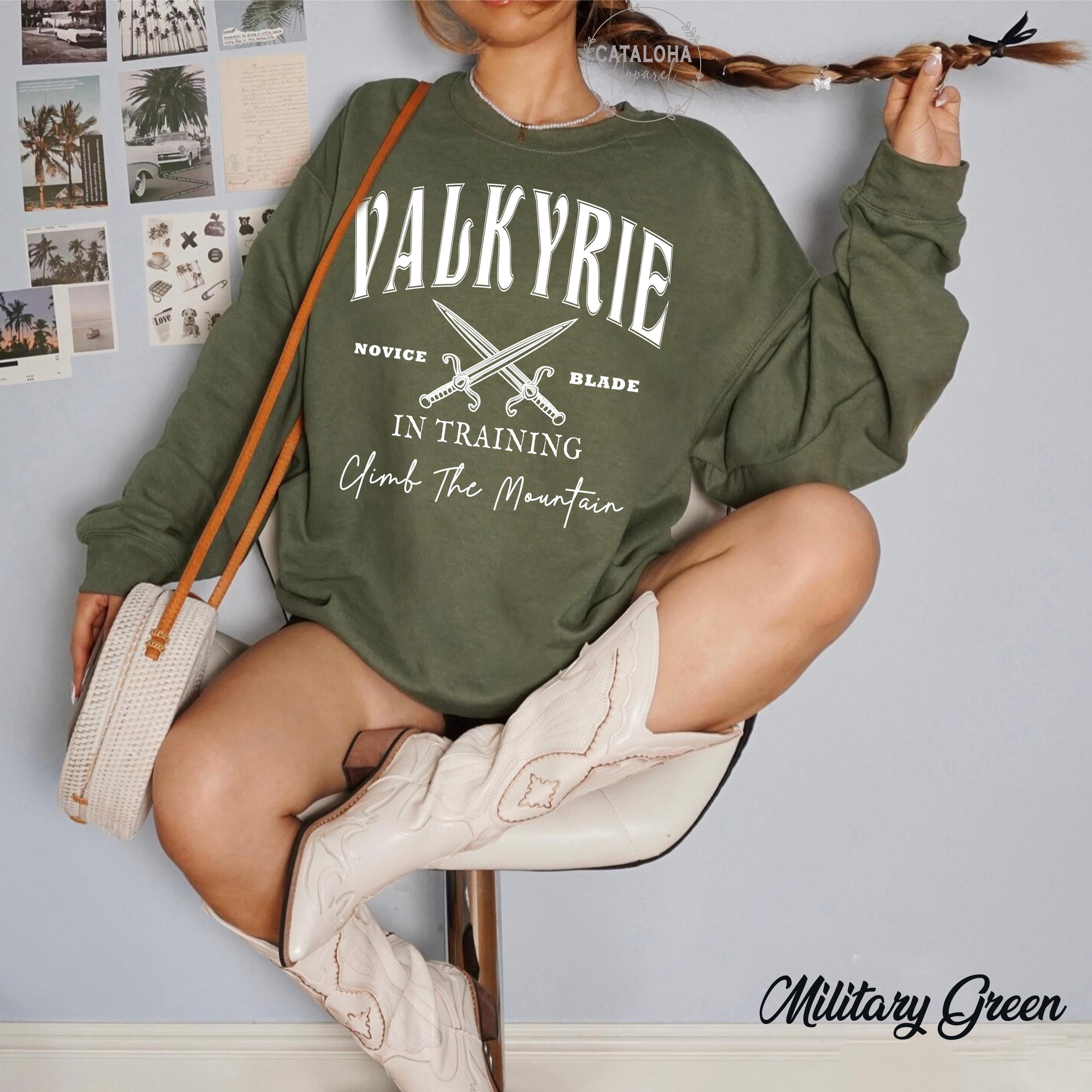 ACOTAR Valkyrie ACOSF Sweatshirt, Throne Of Glass, Nesta Archeron Gwyn ...