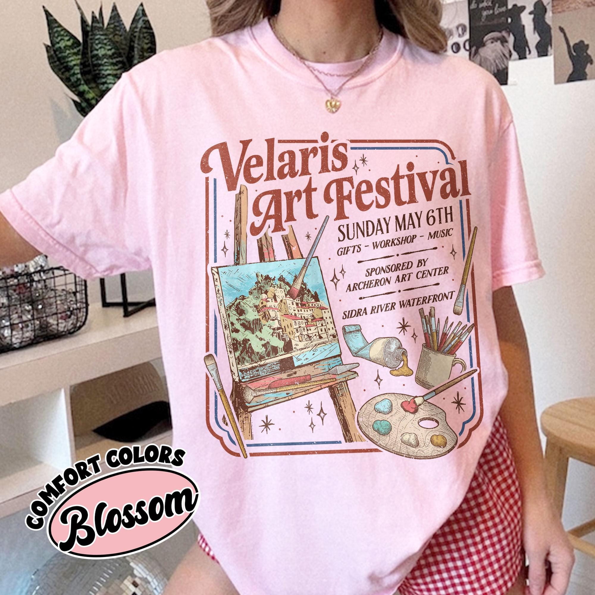 ACOTAR Velaris Art Festival Shirt The Night Court Inspired T Shirt SJM ...