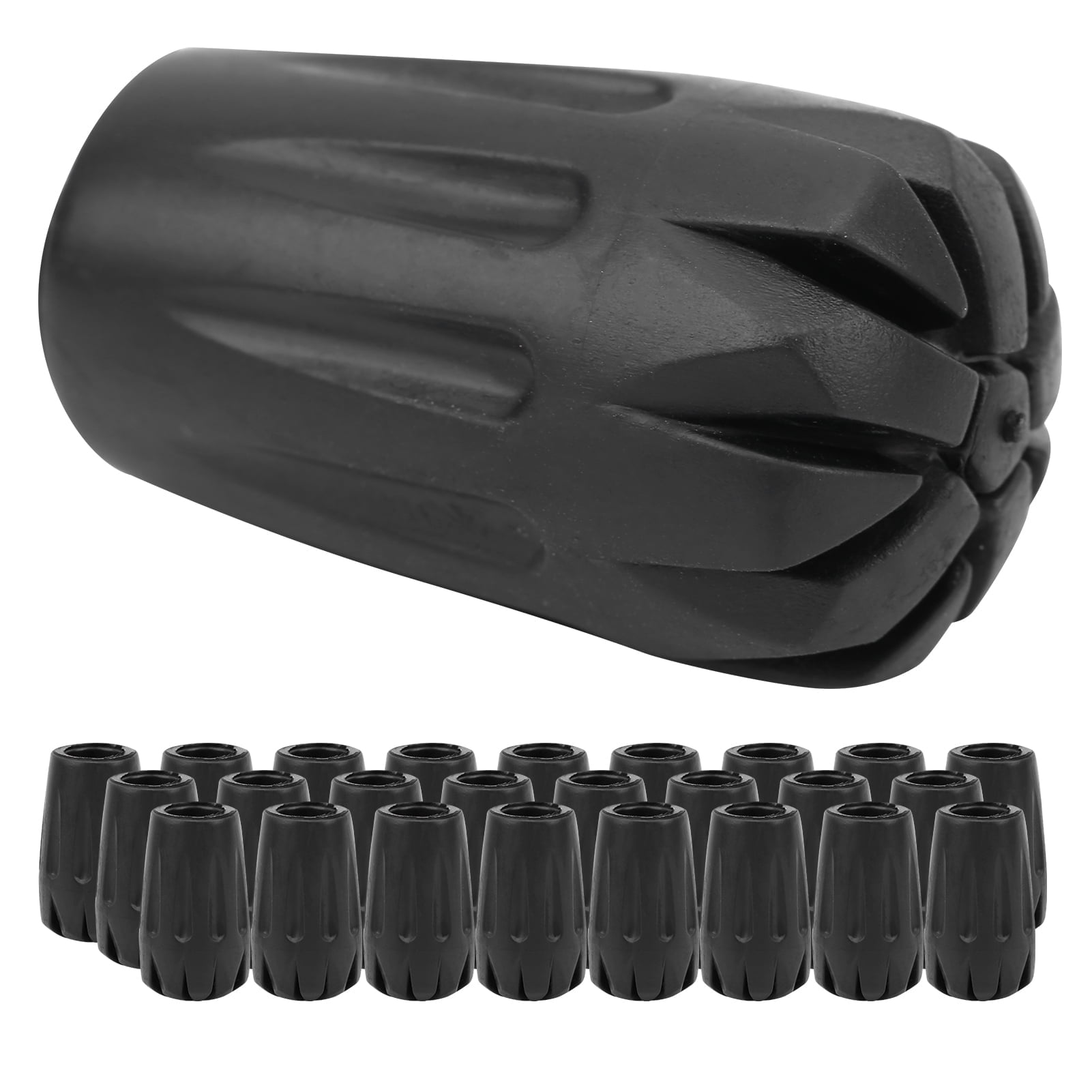 ACOUTO Heavy Duty Walking Stick Tips Walking Sticks Rubber Tips Walking ...