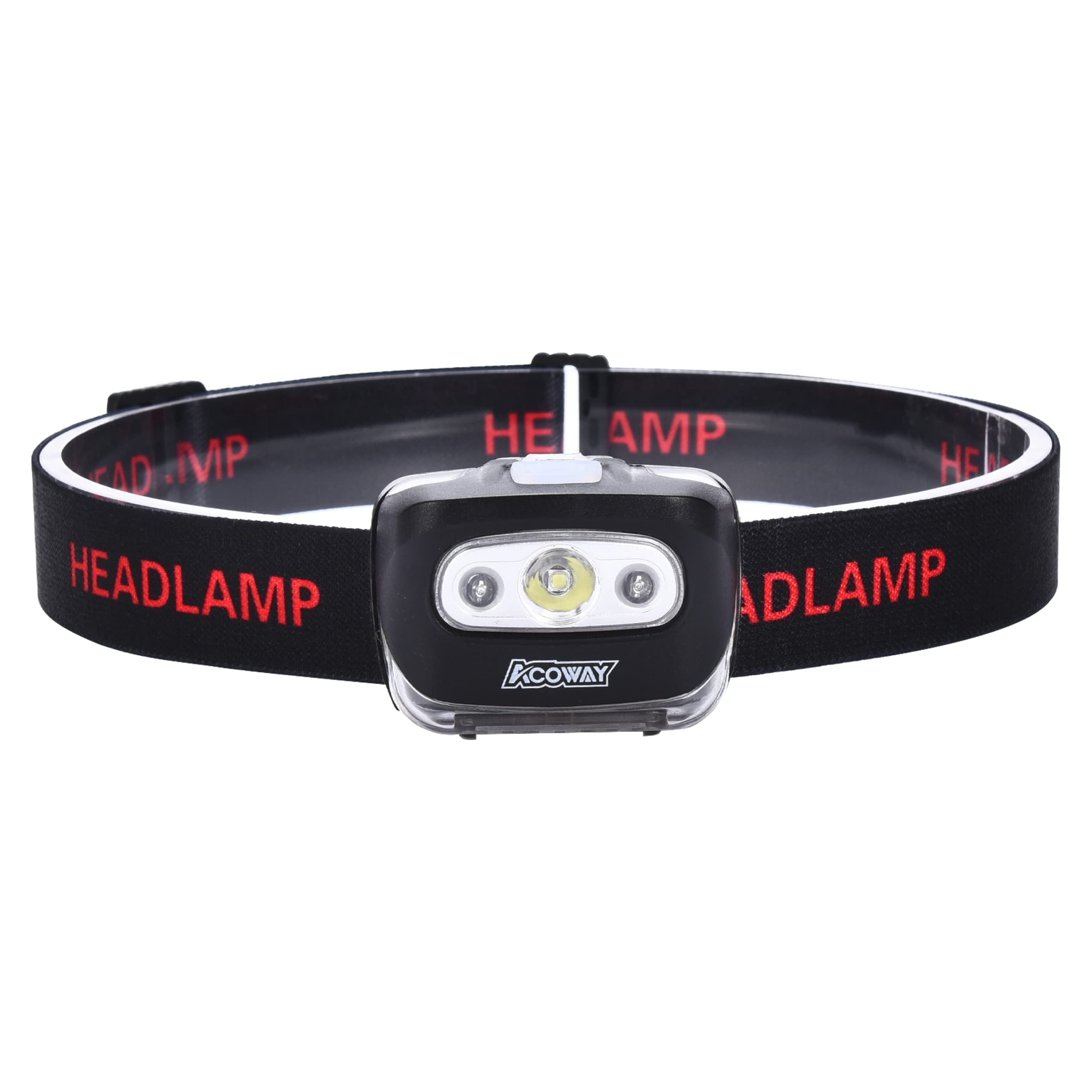 ACOWAY Flashlight Headlamps with Extra Bright Light - Adjustable Headband LED Light - Powerful ...
