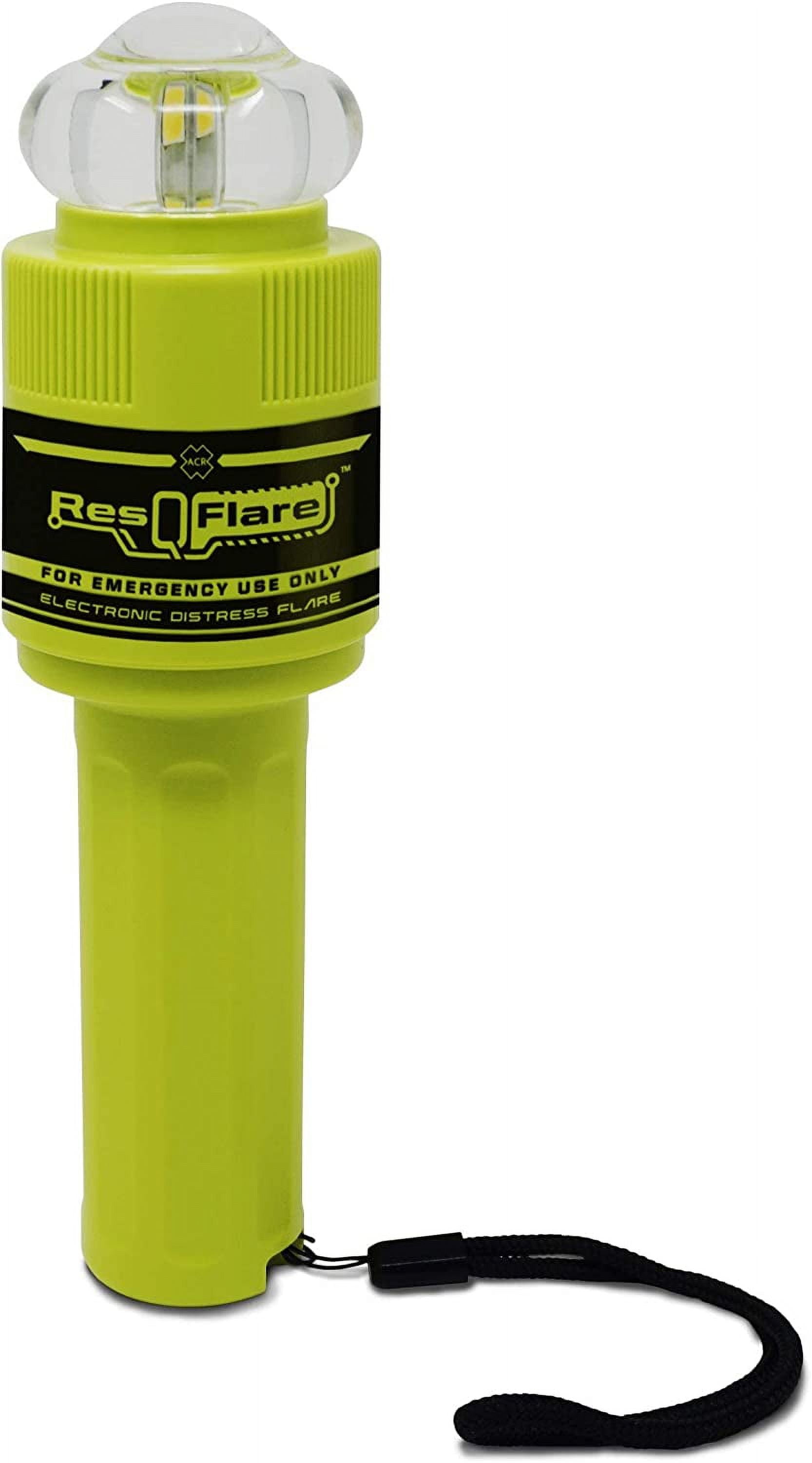 ACR ResQFlare Electronic Distress E-Flare and Flag, USCG Approved ...