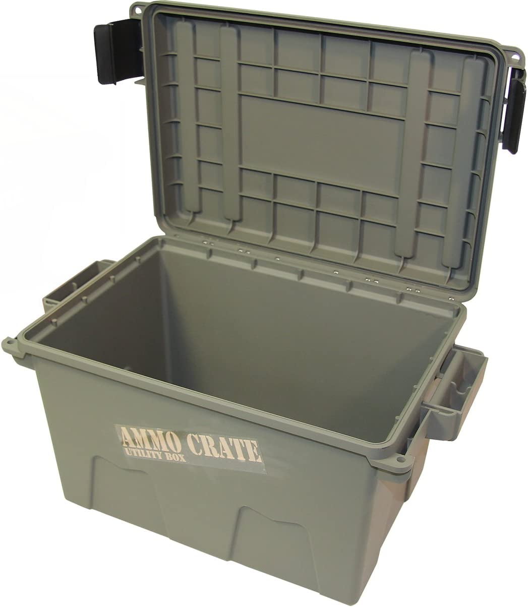 ACR7-18 Ammo Crate Utility Box, Water Resistant Storage Container ...