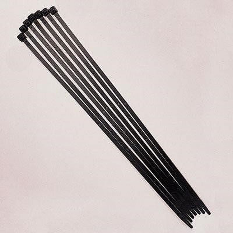 ACT Advanced Cable Ties 14" Black UV Nylon Cable Ties (4 Units ...
