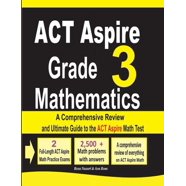 ACT Mathematics Prep 2019 : A Comprehensive Review and Ultimate Guide ...