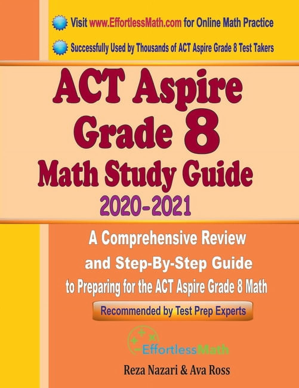 ACT Aspire Grade 8 Math Study Guide 2020 - 2021: A Comprehensive Review ...
