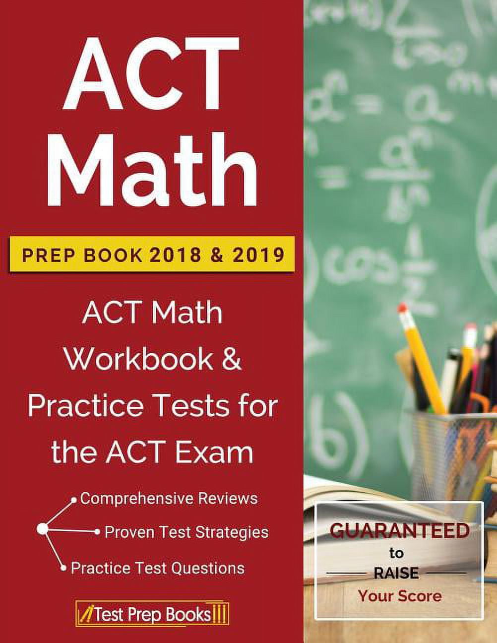 ACT Math Prep Book 2018 & 2019 : ACT Math Workbook & Practice Tests for ...