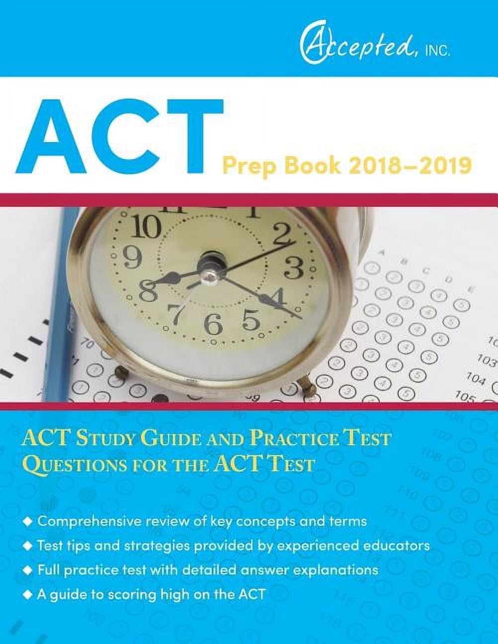 ACT Prep Book 2018-2019: ACT Study Guide and Practice Test Questions ...