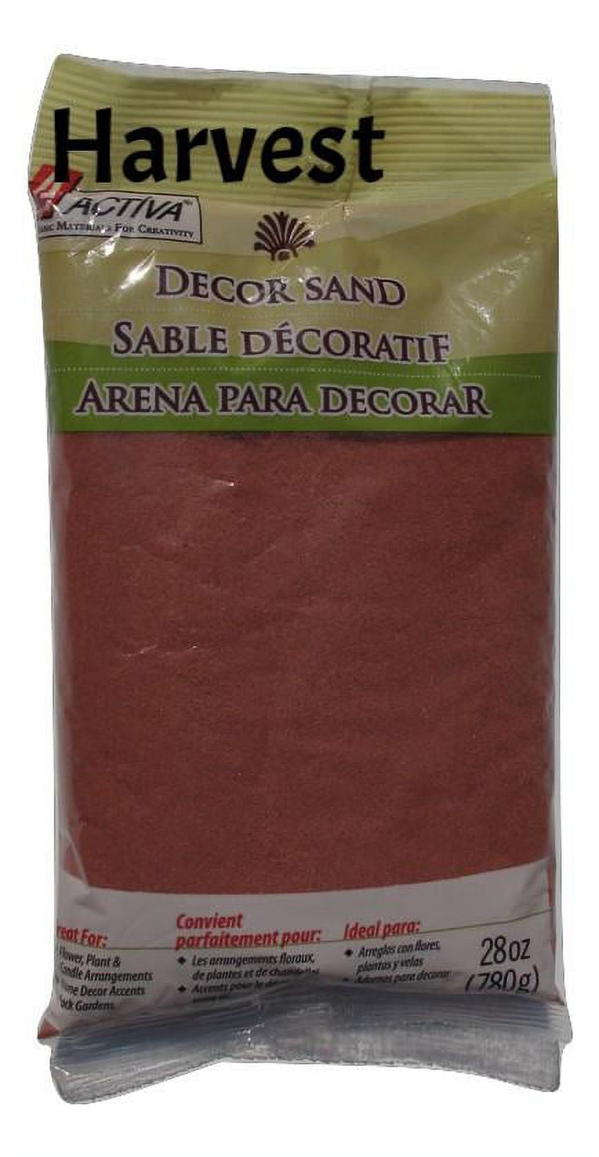ACTÍVA 28 oz. Bag of Harvest Decor Sand - Decorative Colored Sand ...