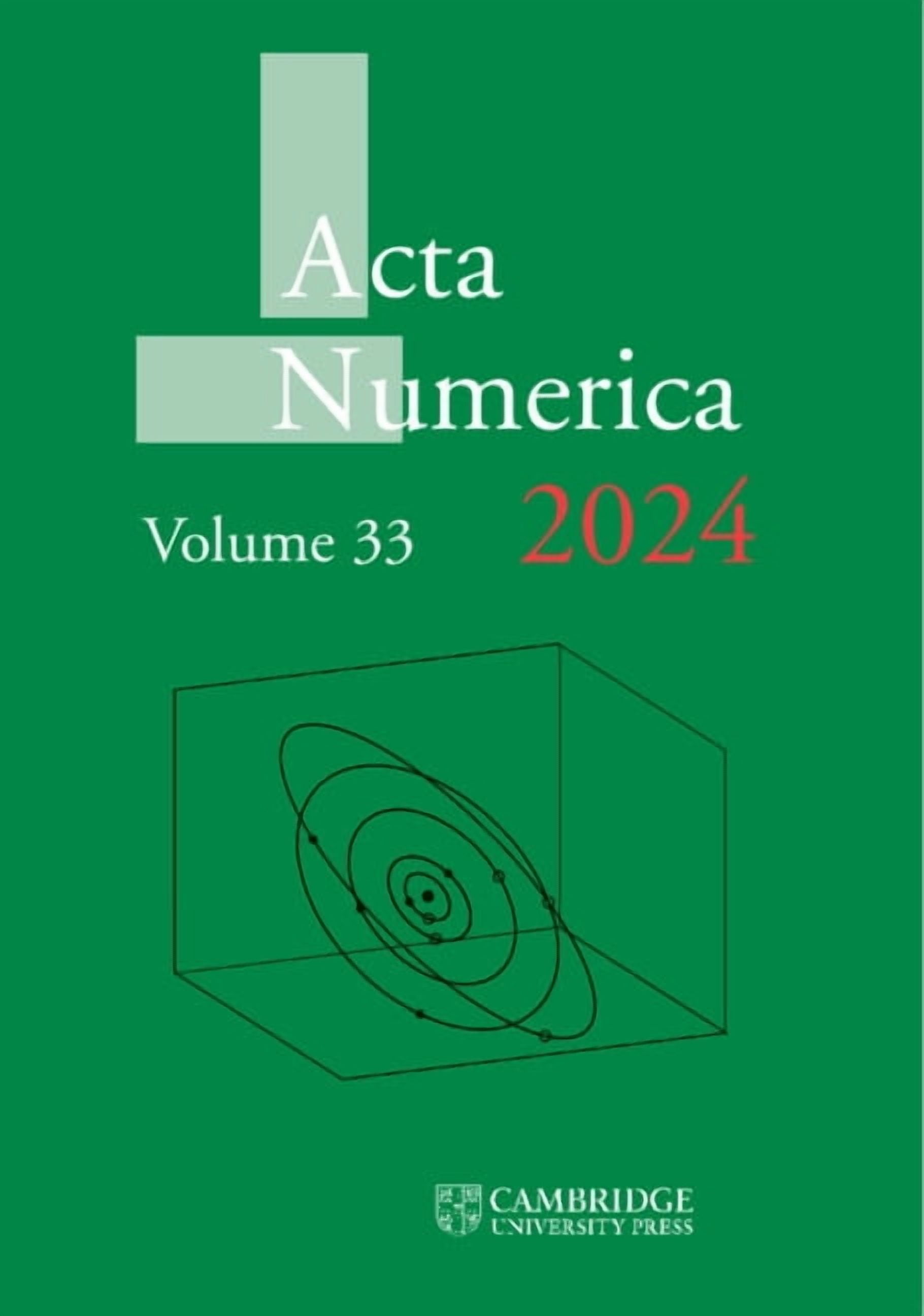 ACTA Numerica ACTA Numerica 2024: Volume 33, Book 33, (Hardcover ...