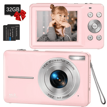 Polaroid HD Waterproof 16MP Digital Camera, 2.4” LCD Display Portable ...