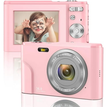 Digital Camera Mini Pocket Camera 18MP 2.7 Inch LCD Screen 8x Zoom ...