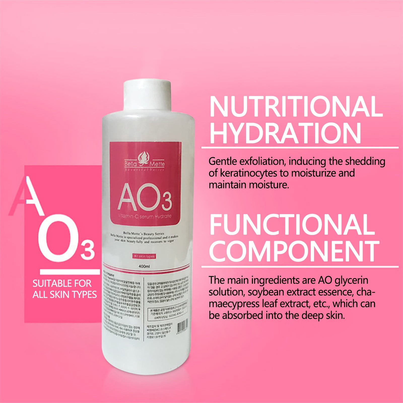 ACTIVE OXYGEN BUBBLE LIQUID for Bubble Washing Rich Foam For Facial dermabrasion facial ...