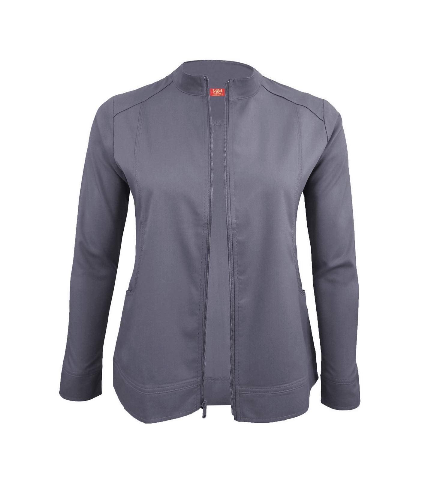 Active Uniforms Women's Ultra Soft Stretch Zip Up Scrub Jacket ...