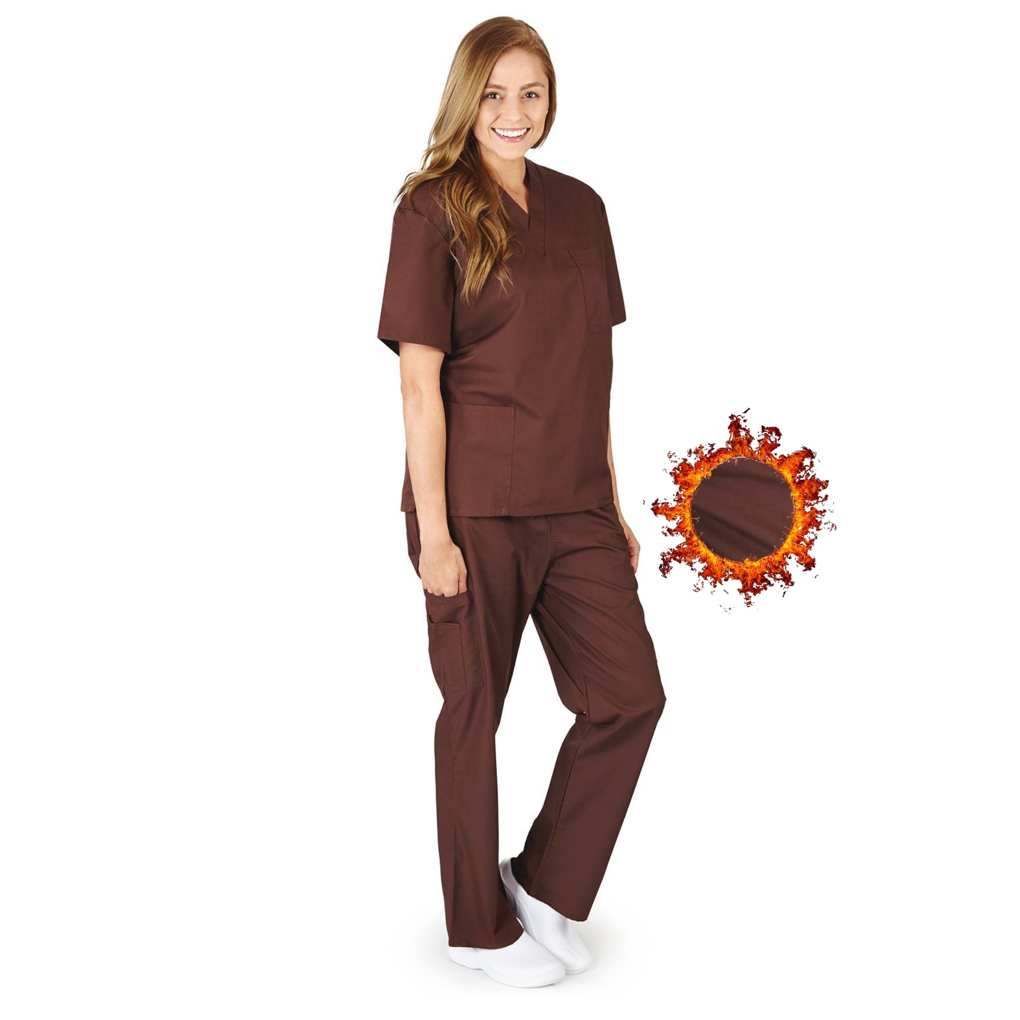 ACTIVE UNIFORMSWomen's Scrub Sets, Scrub Top and Pants. Run Large ...