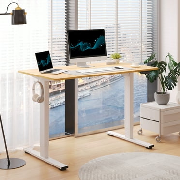 Furmax 40" x 24" Home Office Electric Height Adjustable Standing Desk ...