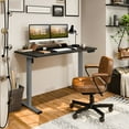 ACTIVESIT 55" x 28" Home Office Height Adjustable Standing Desk Memory ...