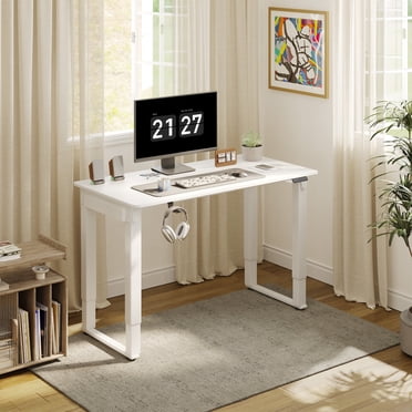 ACTIVESIT 48"x30" Black and Maple Home Office Height Adjustable ...