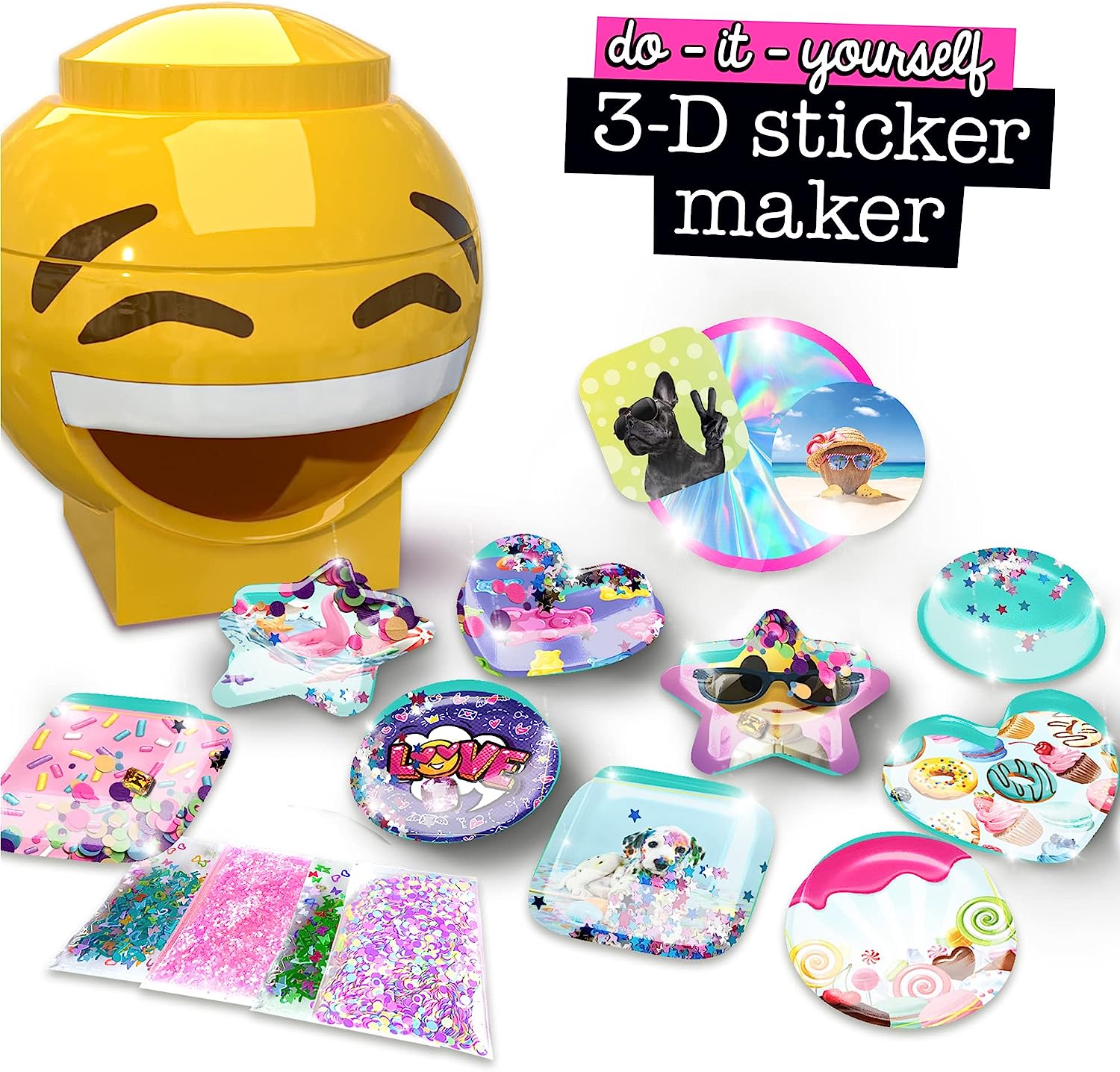 ACTIVITY KINGS ILY - DIY 3D Sticker Maker - Walmart.com