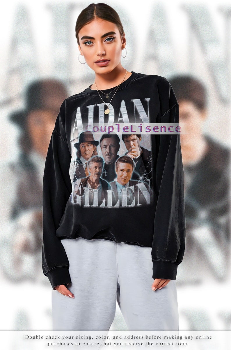 ACTOR AIDAN GALLAGHER Sweatshit, Aidan Gallagher Homage, Aidan ...