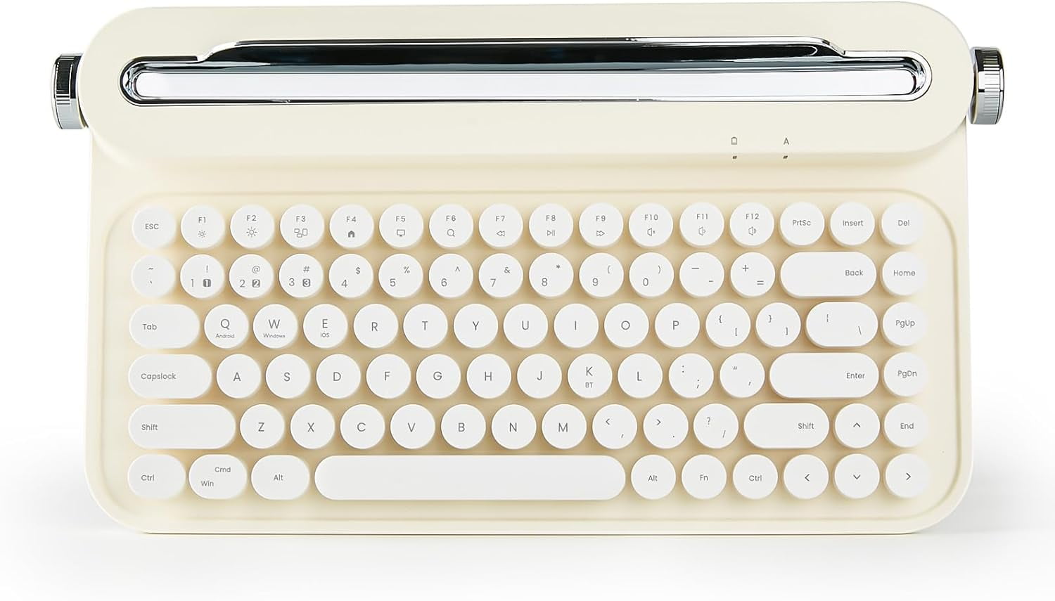 ACTTO B305 Wireless Typewriter Keyboard, Retro Bluetooth Aesthetic ...