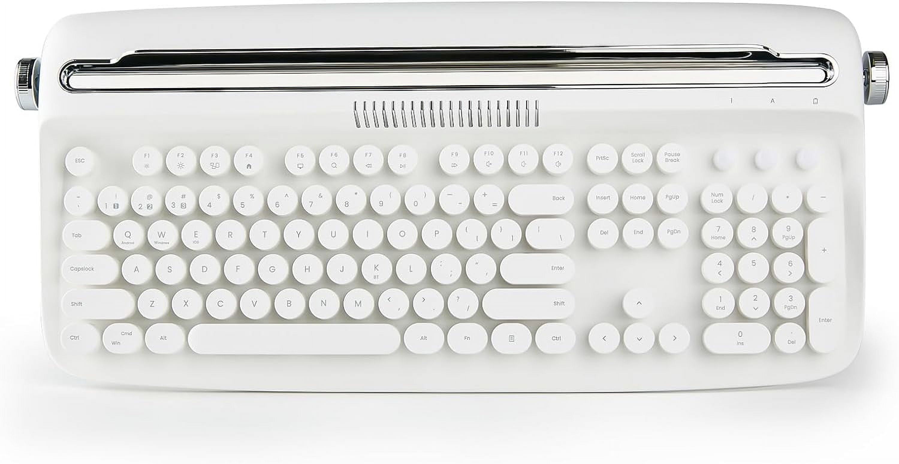 ACTTO B503 Wireless Typewriter Keyboard, Retro Bluetooth Aesthetic ...