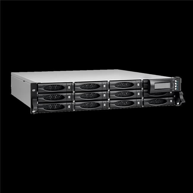 ACTi PSTR-0404 2U 12-Bay NAS RAID Storage Device for MNR-320P - Black ...